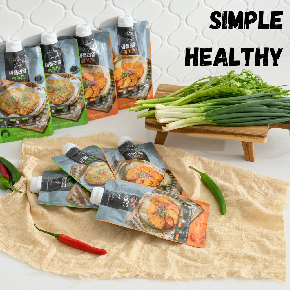 심플리얼 - 바삭한 녹두전 믹스 80g – 꽃마USA